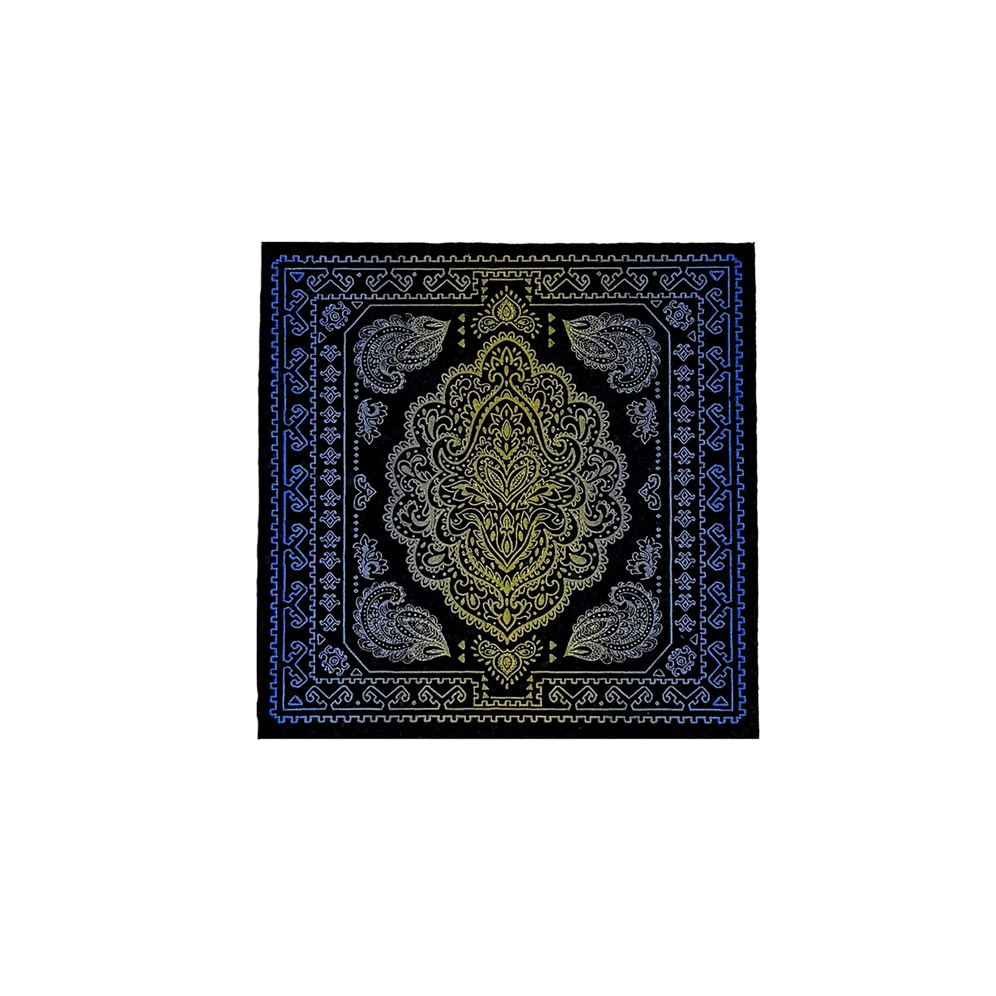Retro Blue Carpet – moodmats